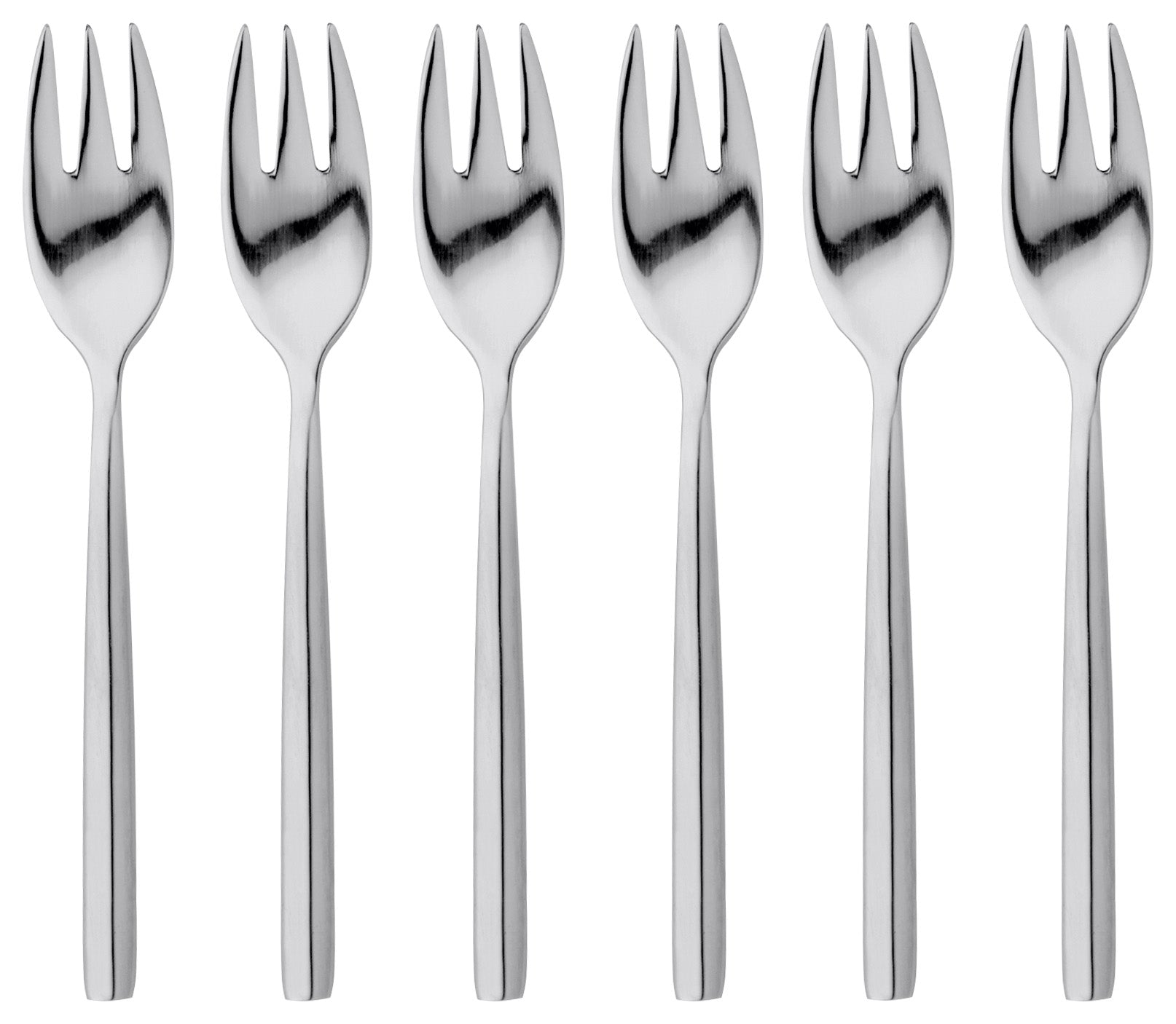 Stellar Rochester 6 Piece Stainless Steel Pastry Fork Set – Babylon ...