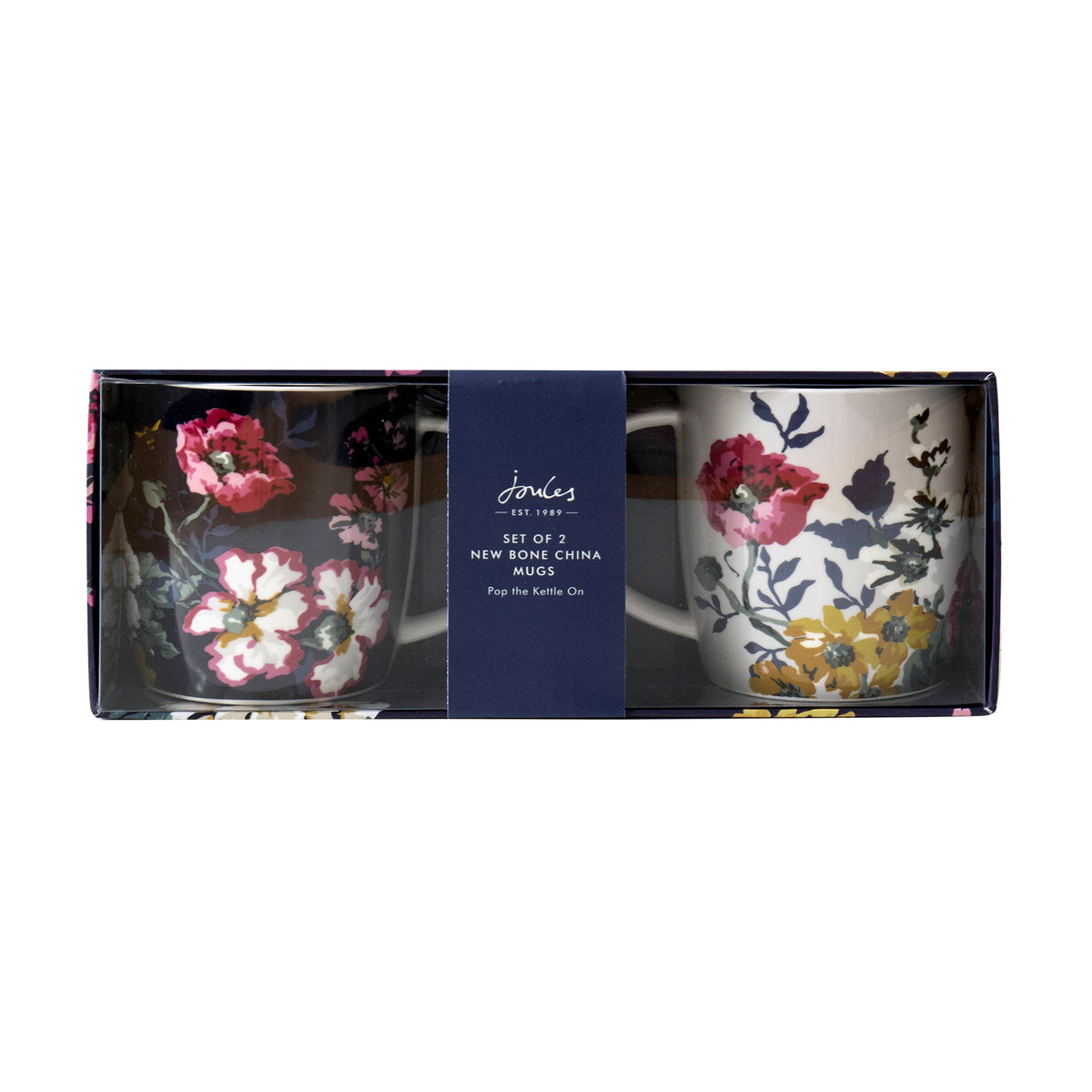 Joules - Cambridge Floral - 2 x Mug Set in Gift Box – Babylon Emporium